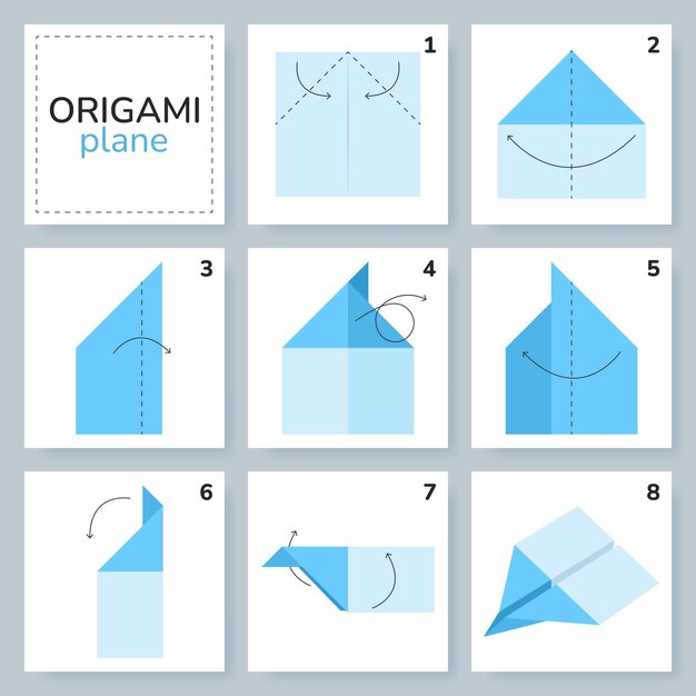 Premium Vector | Grasshopper origami scheme tutorial moving model ... Premium Vector | Grasshopper origami scheme tutorial moving model ...