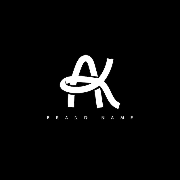 Premium Vector | AK initial letter logo vector minimalist perfect for ... Premium Vector | AK initial letter logo vector minimalist perfect for ...