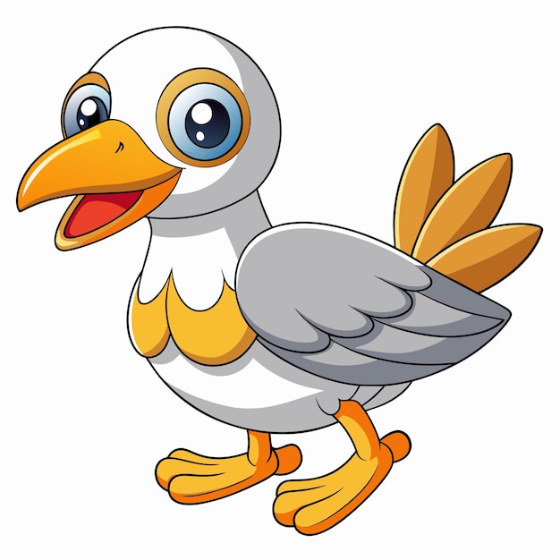 Premium Vector | Albatross walks vector kawaii Premium Vector | Albatross walks vector kawaii