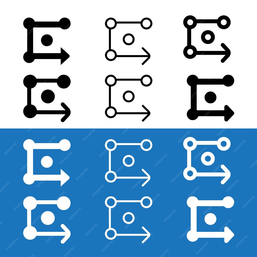 Premium Vector | Algorithm icon from seo collection Thin linear ...