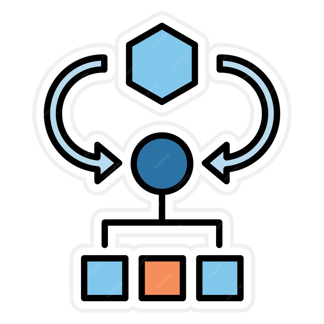 Premium Vector | Algorithm icon vector image Can be used for Coding and ...