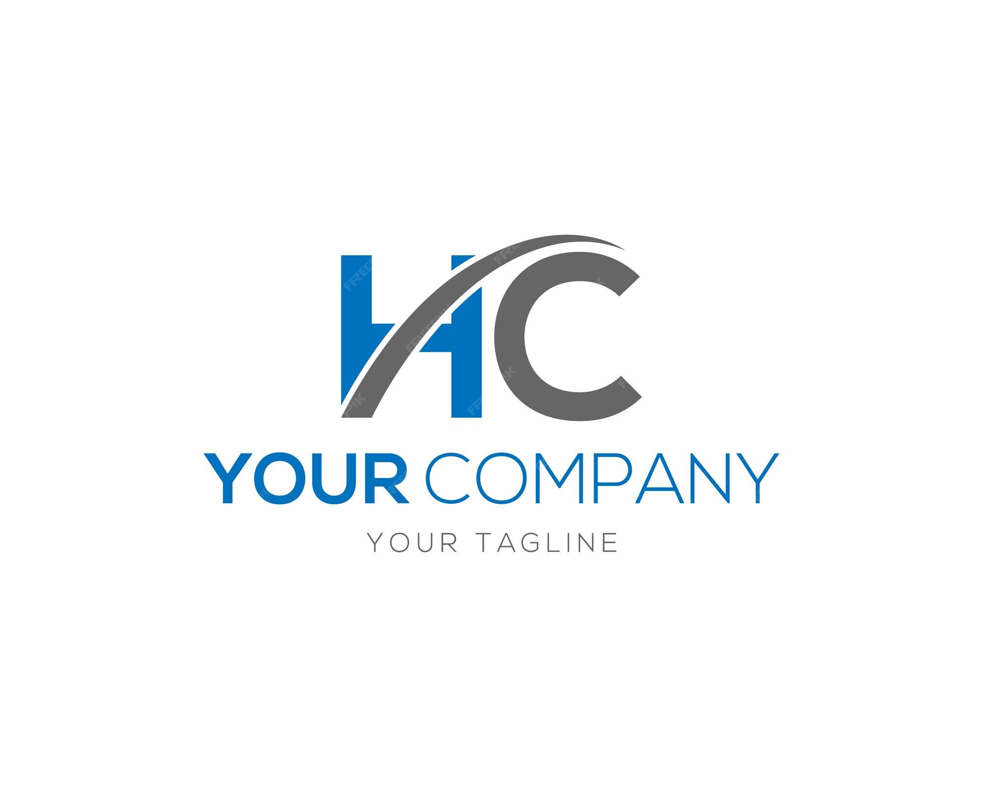 Premium Vector | Alphabet hc monogram logo design design vector template Premium Vector | Alphabet hc monogram logo design design vector template
