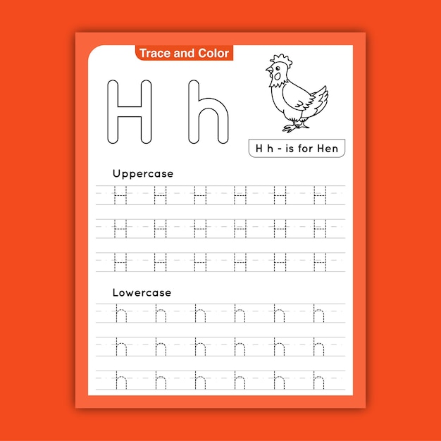 Premium Vector | Alphabet Letter Tracing Workbooks Premium Vector | Alphabet Letter Tracing Workbooks