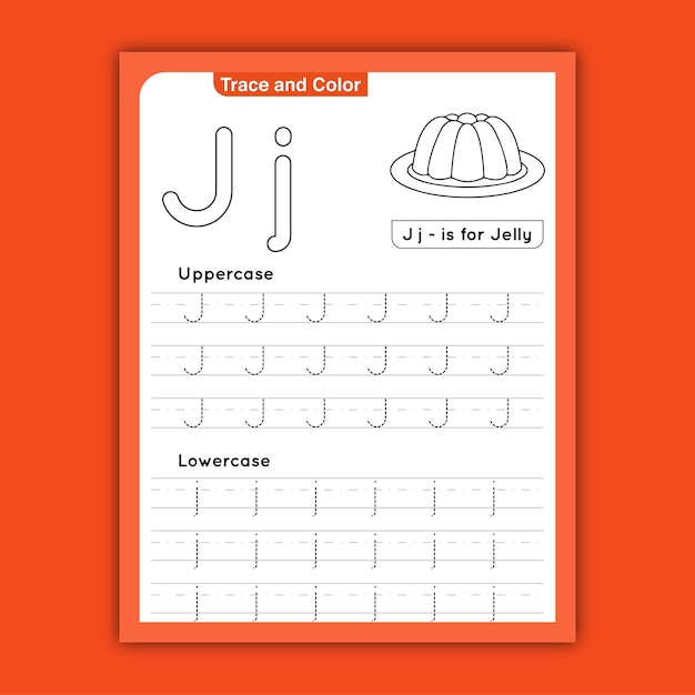 Premium Vector | Alphabet Letter Tracing Workbooks Premium Vector | Alphabet Letter Tracing Workbooks