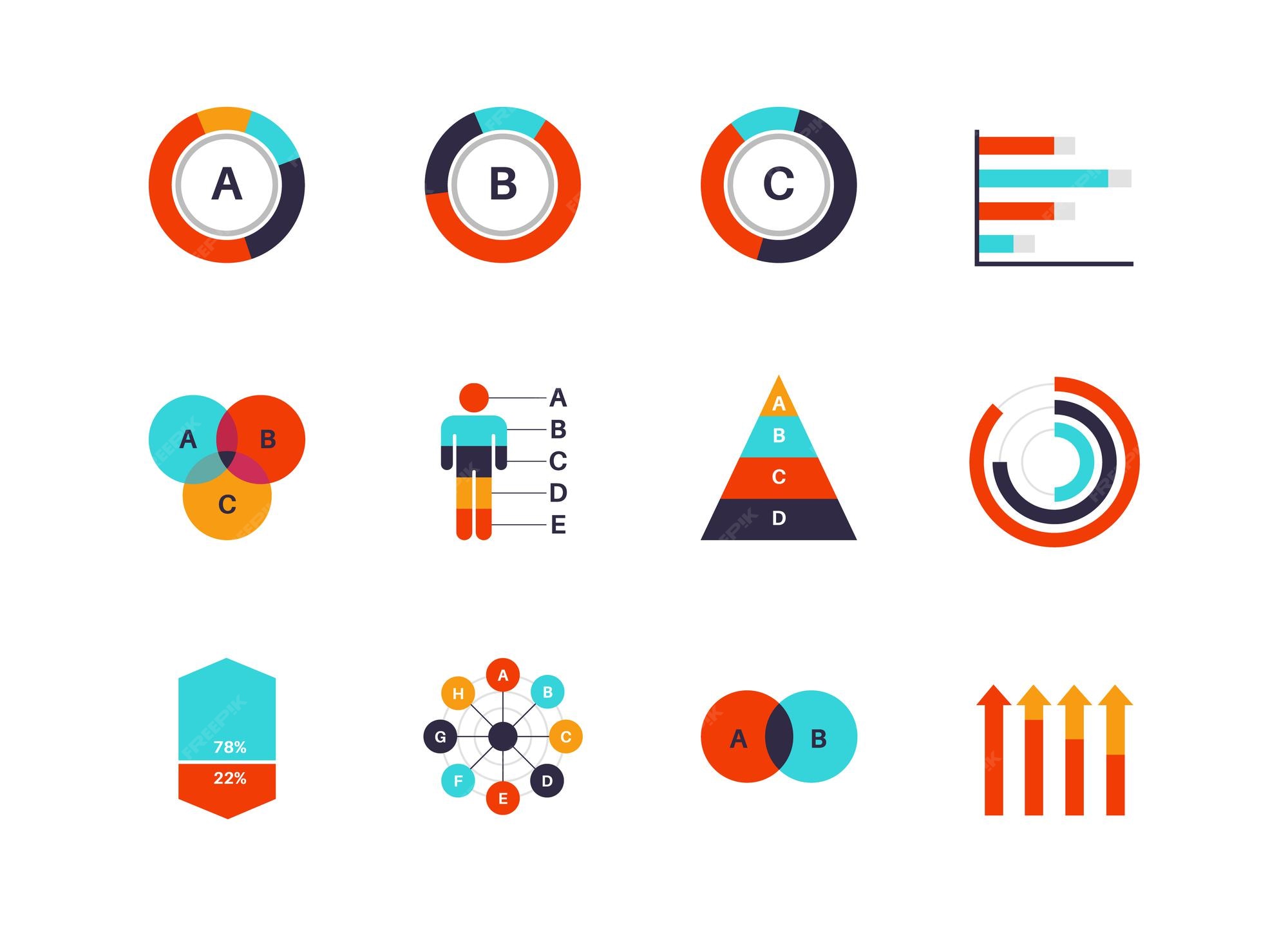 Premium Vector | Analytics workflow visualization. timeline and ... Premium Vector | Analytics workflow visualization. timeline and ...