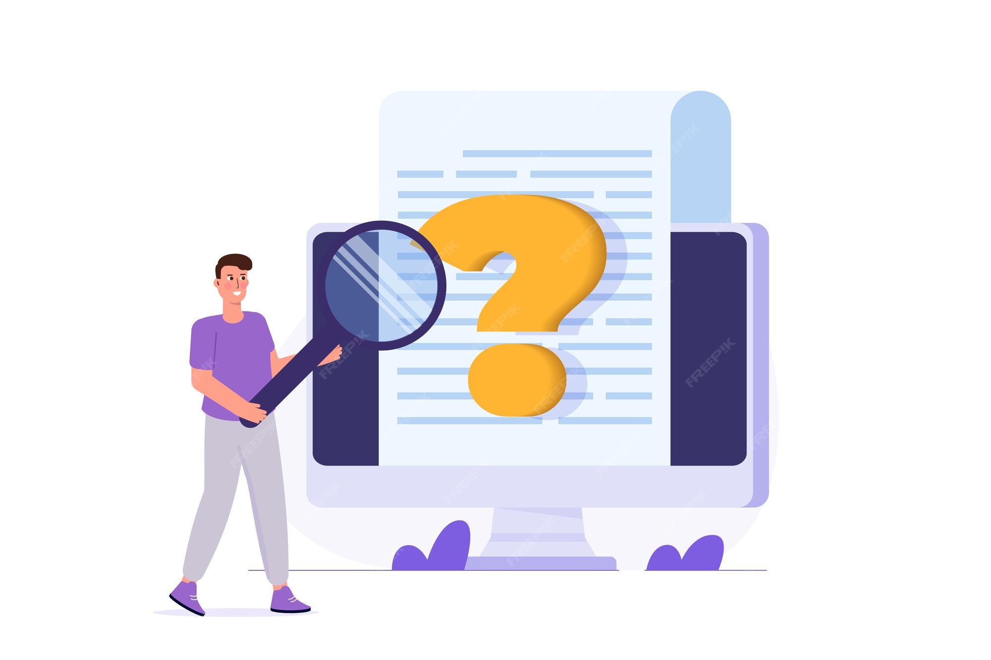 Premium Vector | Analyze problem finding solution to problem concept ... Premium Vector | Analyze problem finding solution to problem concept ...
