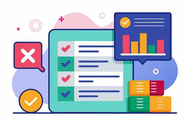 Analyzing Data Entry Errors With Visual Charts Checklists And Organized Data In A Digital 4173