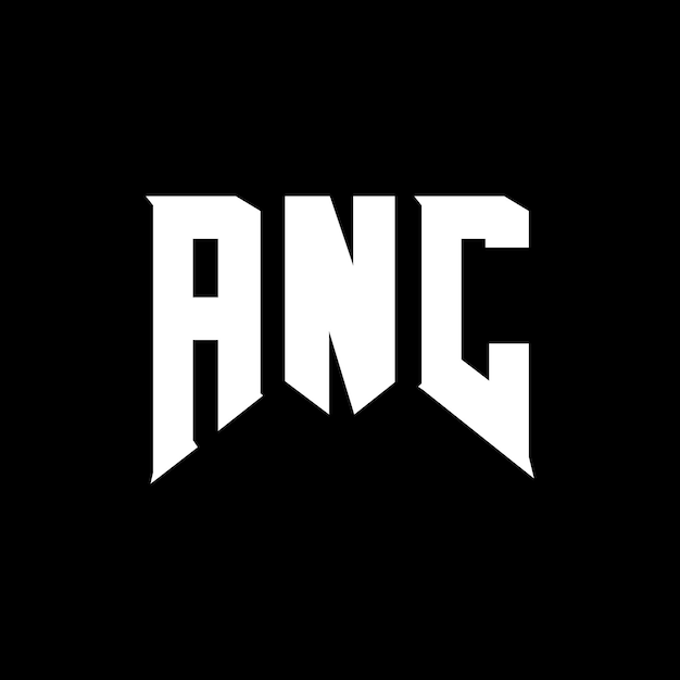 Premium Vector | ANC letter logo design for technology company ANC logo ... Premium Vector | ANC letter logo design for technology company ANC logo ...