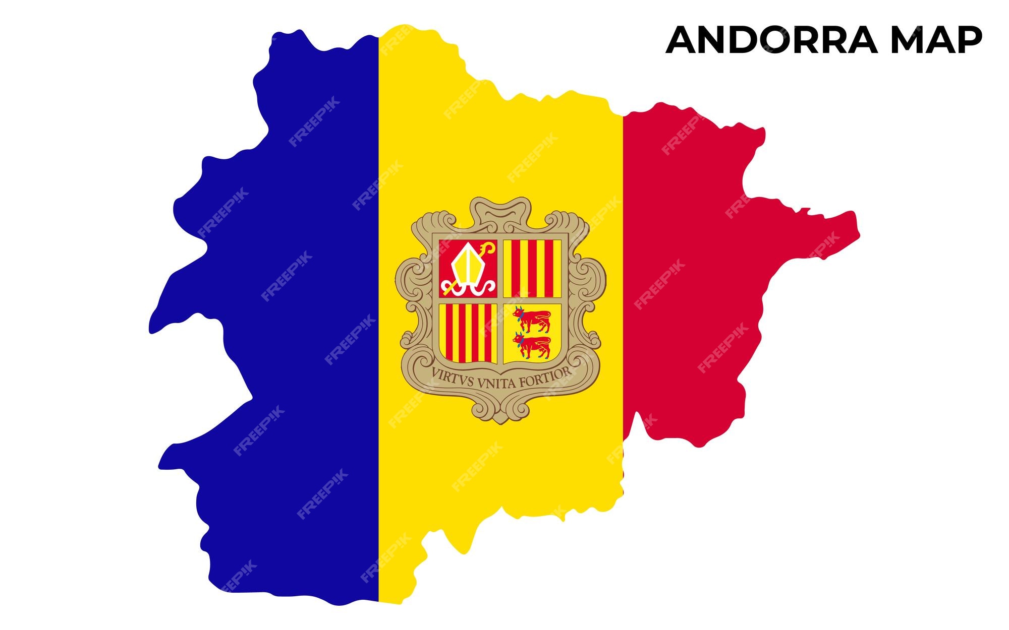 Premium Vector | Andorra national flag map design illustration of ... Premium Vector | Andorra national flag map design illustration of ...