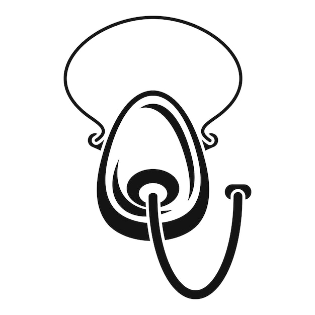 Premium Vector Anesthesia Face Mask Icon Simple Illustration Of