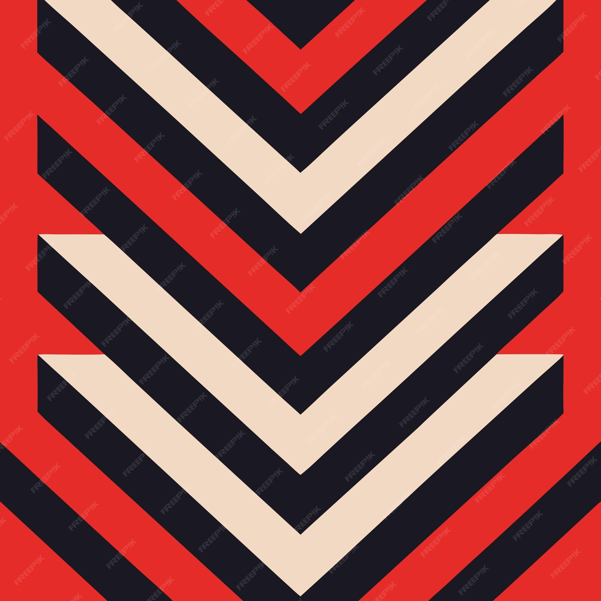 Angular Waveforms Design of a pattern using sharp angular lines that ...