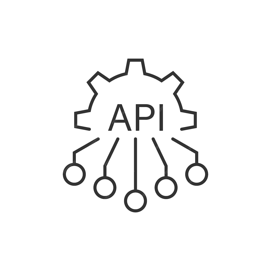 Premium Vector | Api icon in flat style software integration vector ...
