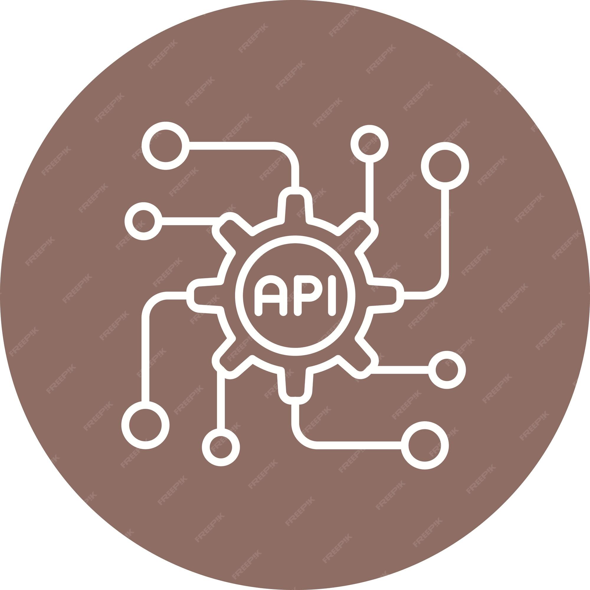 Premium Vector | API icon vector image Can be used for Computer Programming