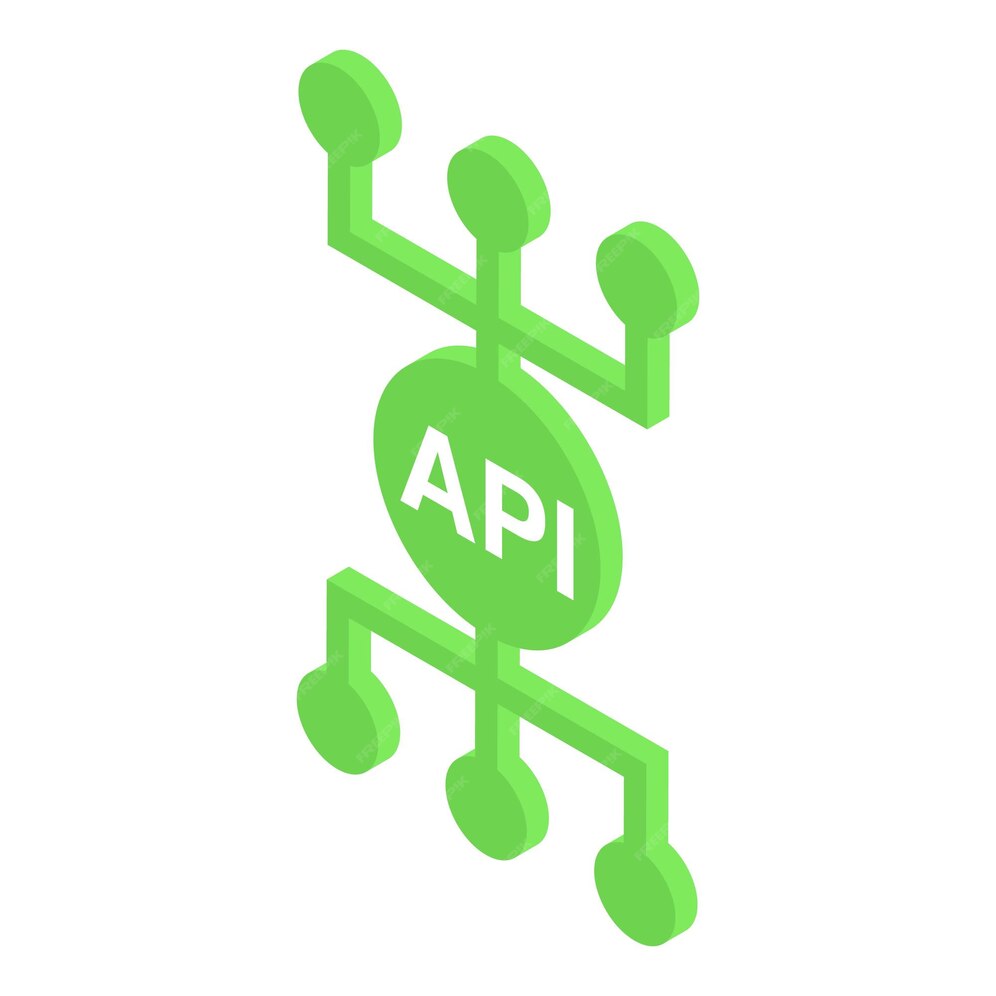 Premium Vector | Api scheme icon isometric vector web data computer website