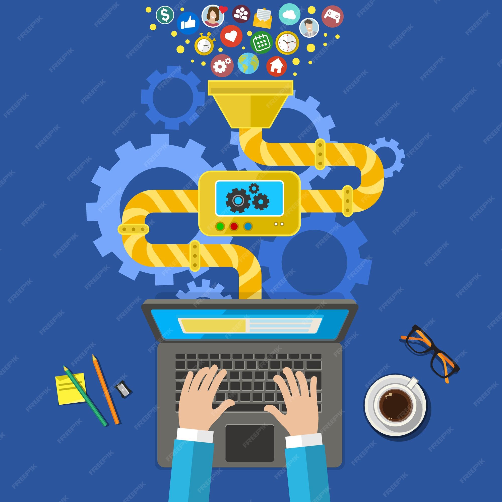 Premium Vector | App development for mobile phone. programming and ...