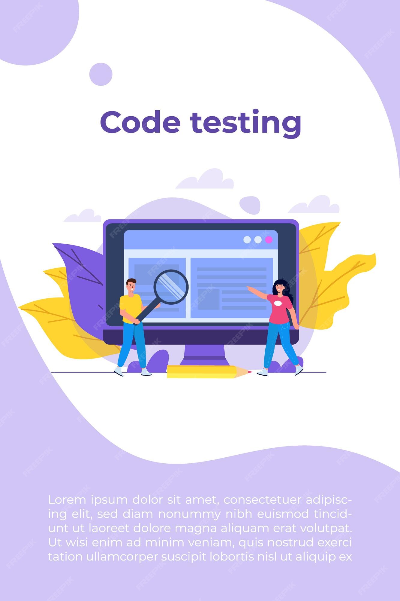 Premium Vector | App tester. software or application testing concept ...