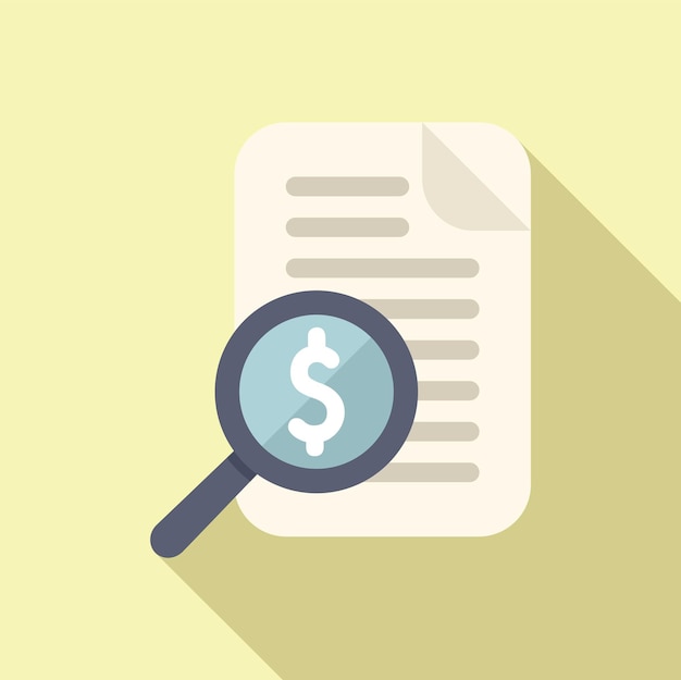 Premium Vector | Apply collateral credit icon flat vector finance support Premium Vector | Apply collateral credit icon flat vector finance support