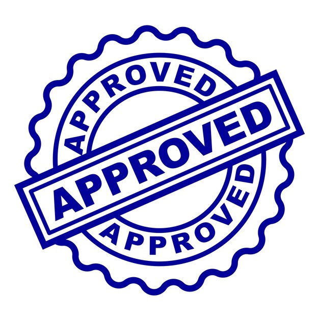 Premium Vector | Approve badges icon vector on trendy design Premium Vector | Approve badges icon vector on trendy design