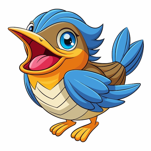 Premium Vector | Albatross cries vector kawaii Premium Vector | Albatross cries vector kawaii