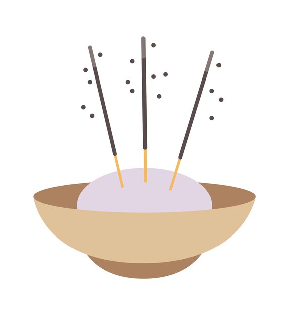 Premium Vector | Aroma sticks icon vector illustration Premium Vector | Aroma sticks icon vector illustration