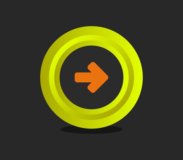 Premium Vector | Arrow button Premium Vector | Arrow button
