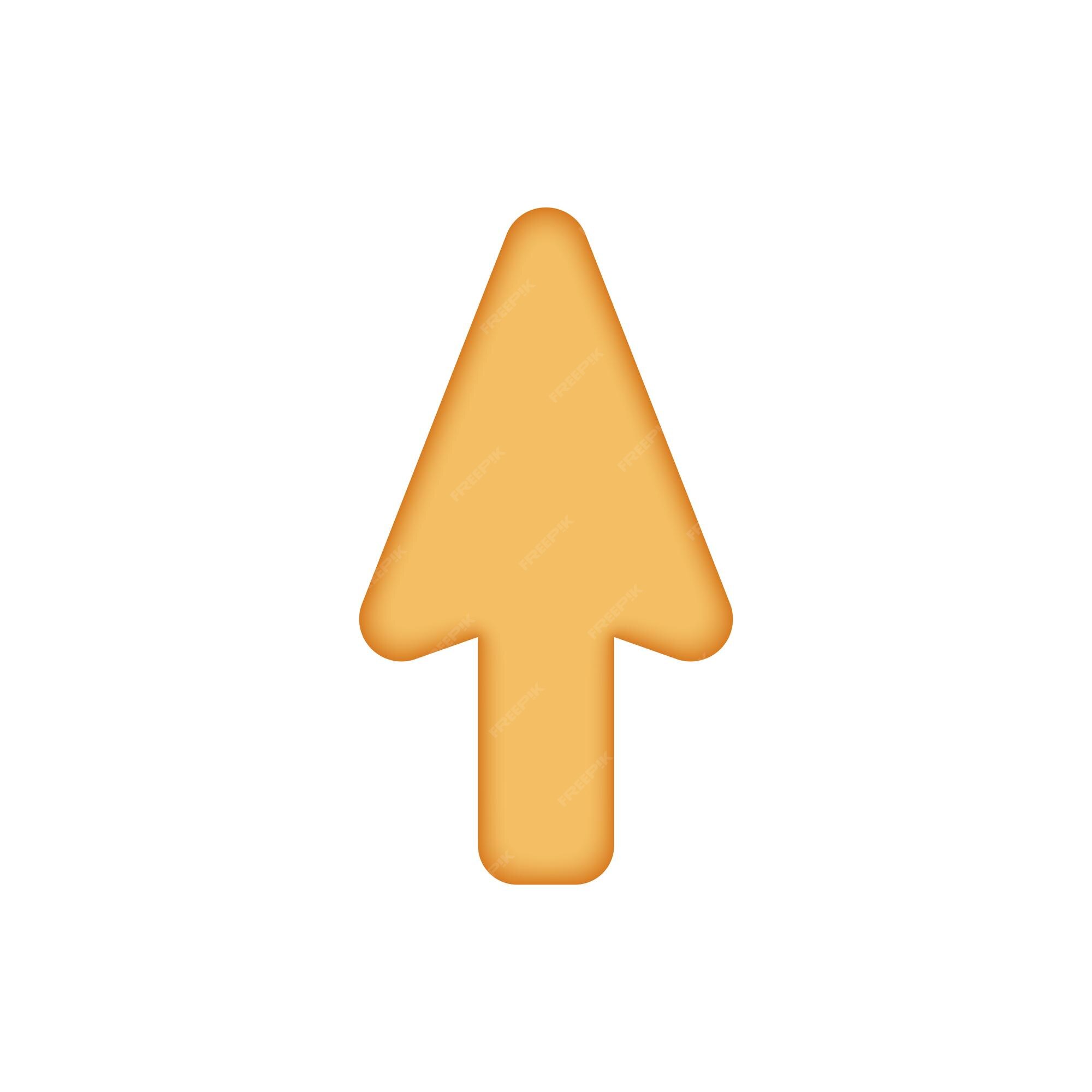 Premium Vector | Arrow pointer mouse cursor computer interface 3d vector icon cartoon minimal style