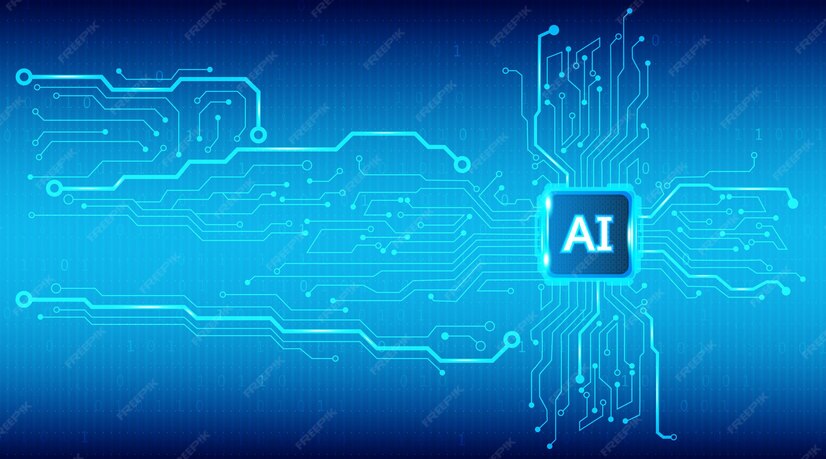 Premium Vector | Artificial intelligence ai cuicrit data network connection with binary number ...