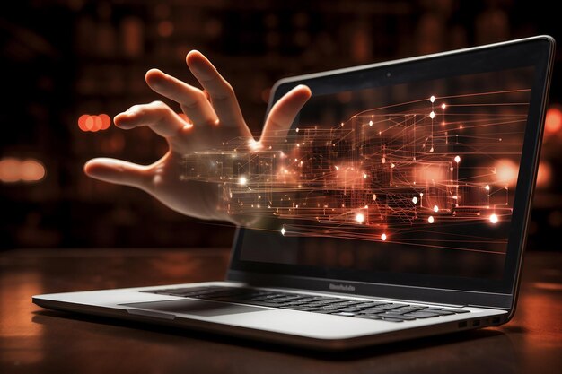 Premium Vector Artificial Intelligence Ai With Machine Deep Learning And Data Mining And