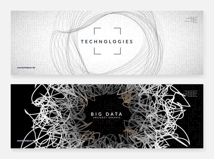 인공 지능 배경입니다 디지털 기술 딥 러닝 및 빅 데이터 개념 템플릿 컴퓨팅을 위한 추상 기술 시각적 개체입니다 산업 인공 지능 배경입니다 프리미엄 벡터