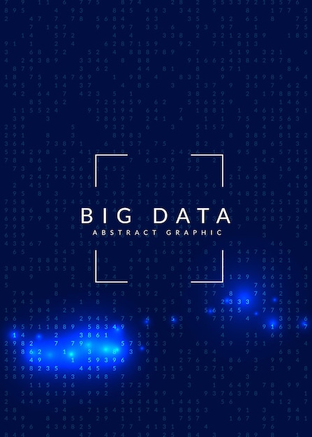 인공 지능 기술 배경입니다 디지털 기술 딥 러닝 및 빅 데이터 개념 화면 템플릿에 대한 추상 시각적입니다 신경 인공 지능 기술 배경입니다 프리미엄 벡터