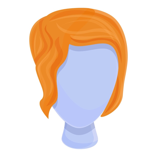 Premium Vector | Artificial wig icon cartoon of artificial wig vector ... Premium Vector | Artificial wig icon cartoon of artificial wig vector ...