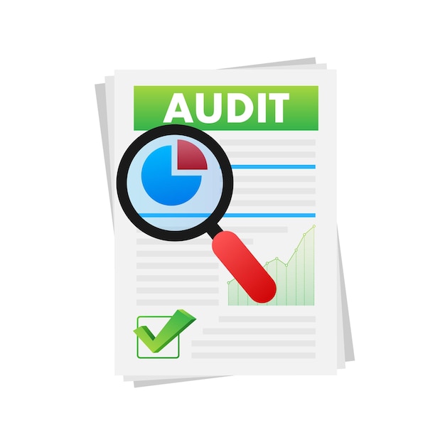 Premium Vector | Auditing concepts Tax process Data analysis result ... Premium Vector | Auditing concepts Tax process Data analysis result ...
