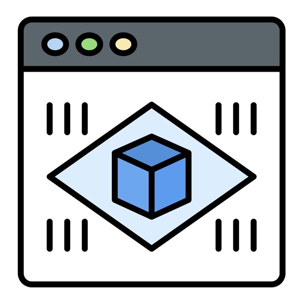 Premium Vector | Augmented reality flat illustration Premium Vector | Augmented reality flat illustration