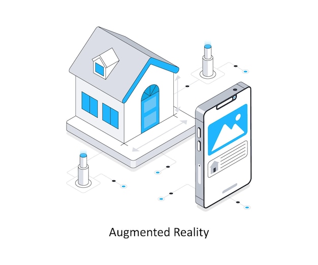 Premium Vector | Augmented Reality isometric stock illustration EPS ... Premium Vector | Augmented Reality isometric stock illustration EPS ...