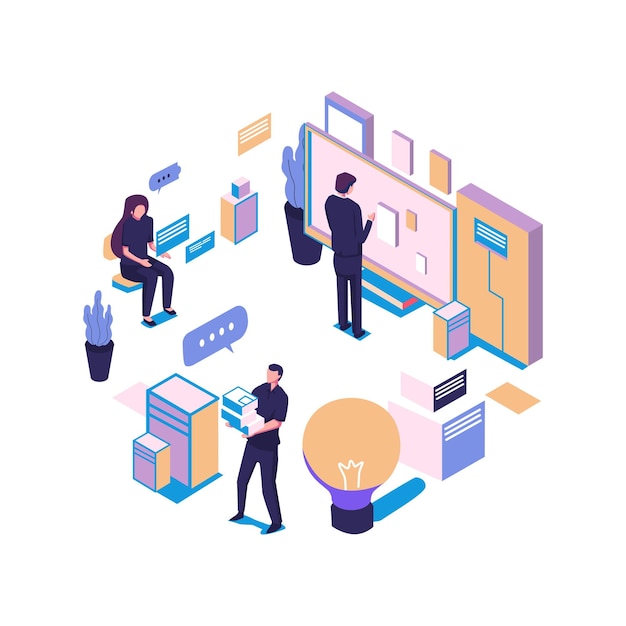 Premium Vector Automation Testing Flat Style Illustration Design