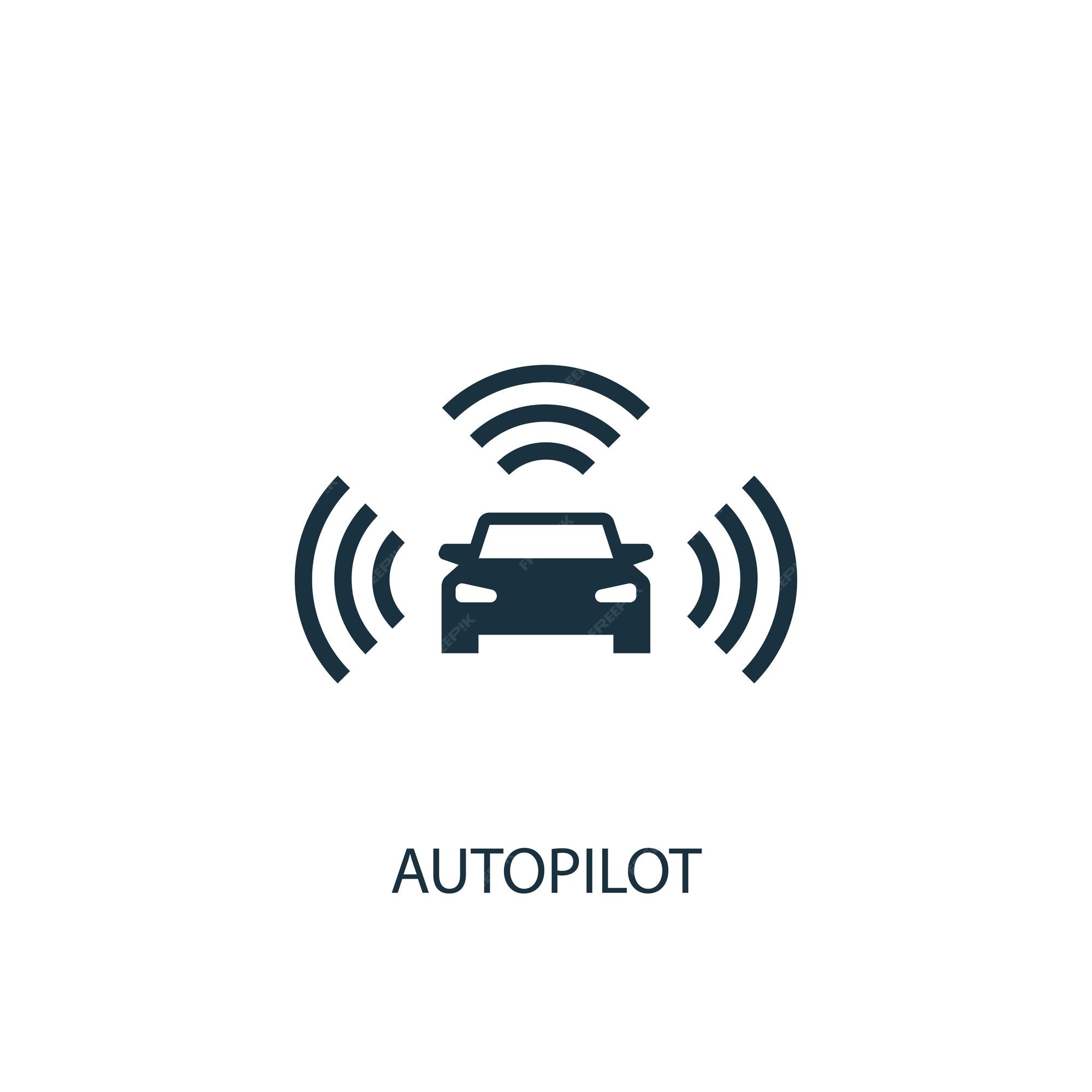 Premium Vector | Autopilot icon. simple element illustration. autopilot ... Premium Vector | Autopilot icon. simple element illustration. autopilot ...