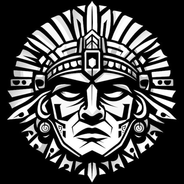 Aztec Civilization Vector Illustration | Premium AI-generated vector Aztec Civilization Vector Illustration | Premium AI-generated vector