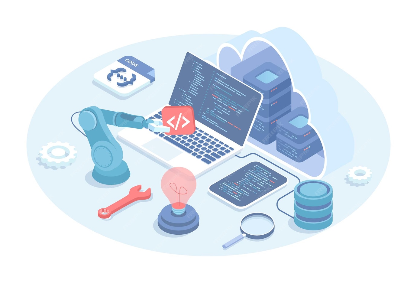 Back end development Backend app development process Software engineering coding programming Ve ...