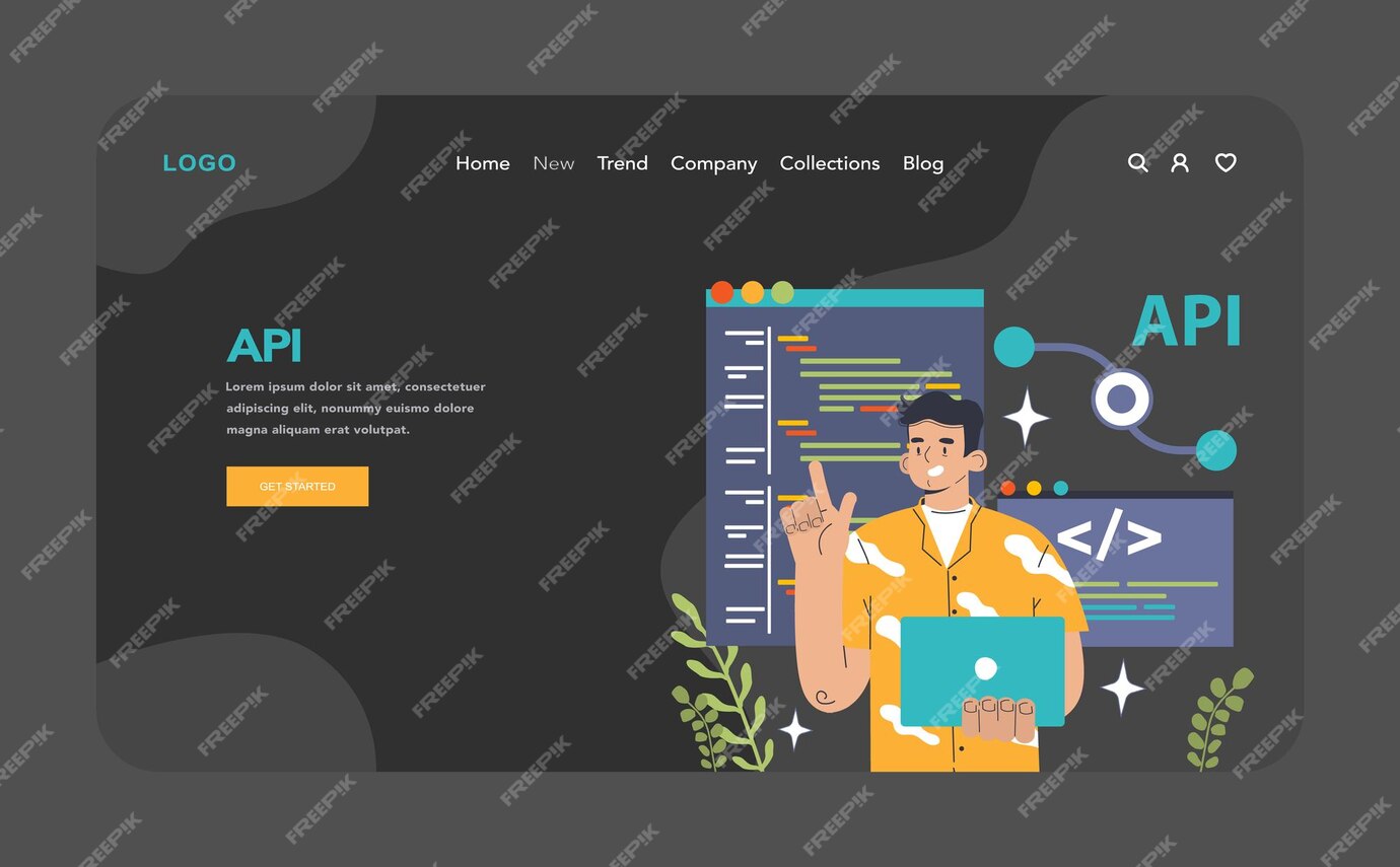 Premium Vector | Backend development coding software engineering or ... Premium Vector | Backend development coding software engineering or ...