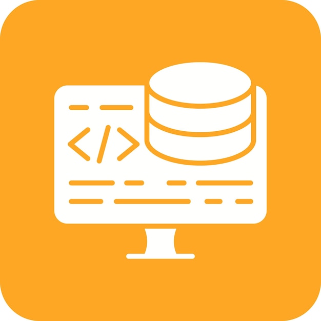 Premium Vector | Backend development icon vector image can be used for ...