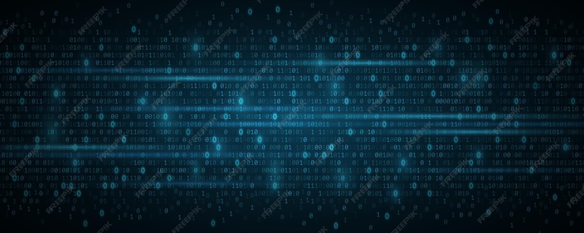 Premium Vector | Background of binary code. software code. random 0 and 1 numbers of program ...