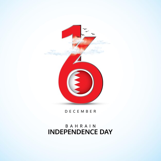 Premium Vector | Bahrain national day. 16 december. Premium Vector | Bahrain national day. 16 december.