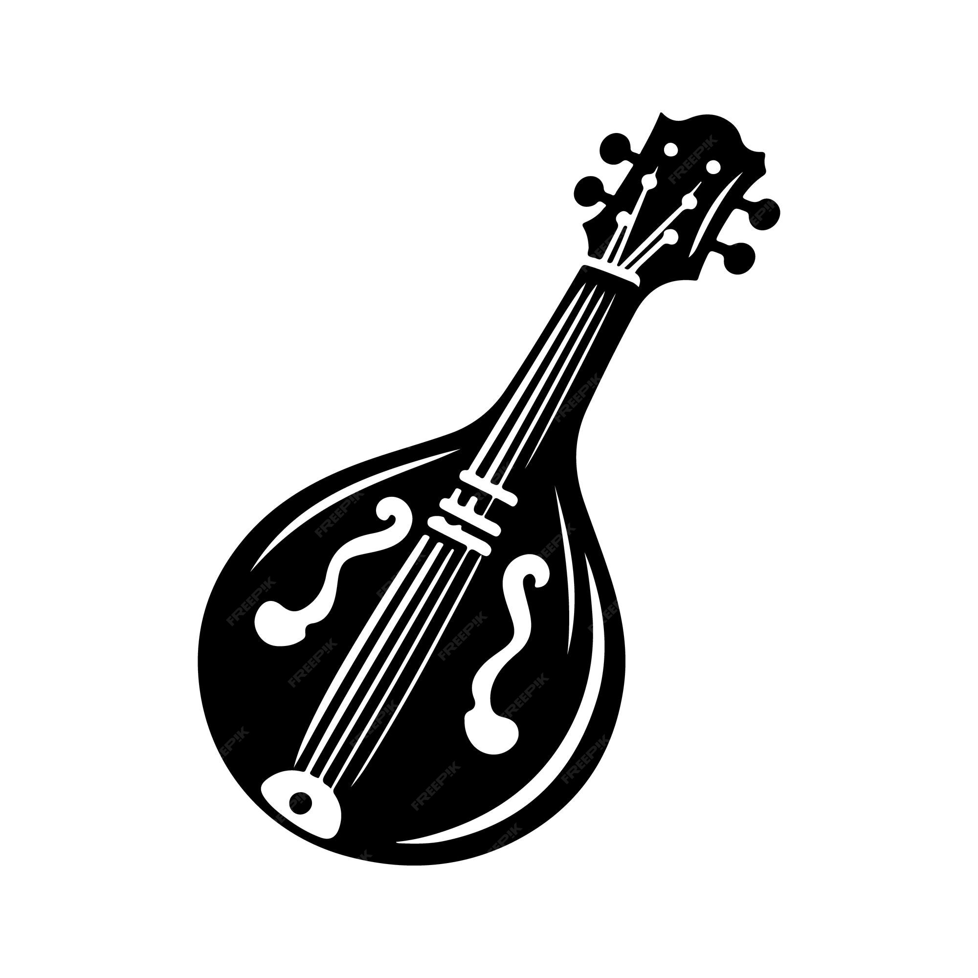 Premium Vector | Banjo silhouette vector illustration Premium Vector | Banjo silhouette vector illustration