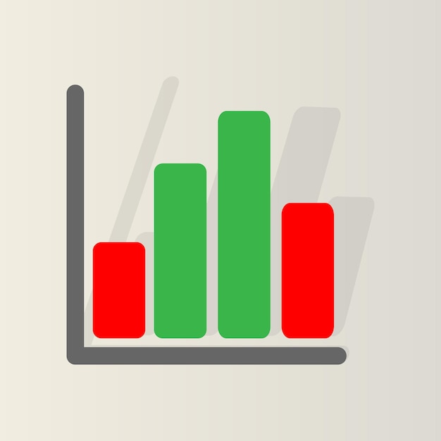 Premium Vector | Bar graph illustration Premium Vector | Bar graph illustration