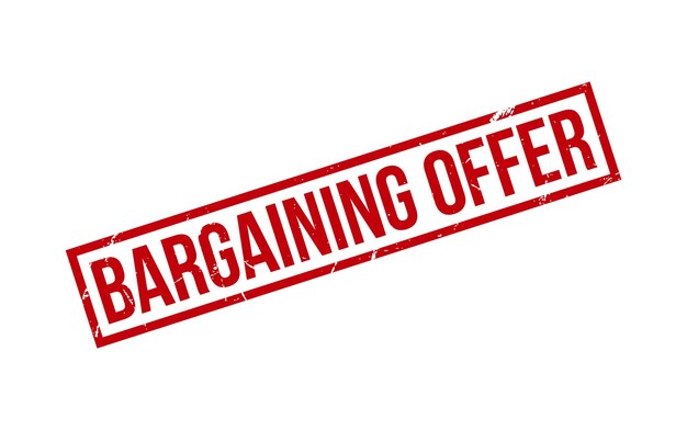 Premium Vector | Bargaining Offer Rubber Stamp Seal Vector Premium Vector | Bargaining Offer Rubber Stamp Seal Vector