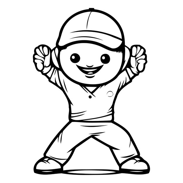Premium Vector | Baseball player vector illustration Cartoon baseball ... Premium Vector | Baseball player vector illustration Cartoon baseball ...