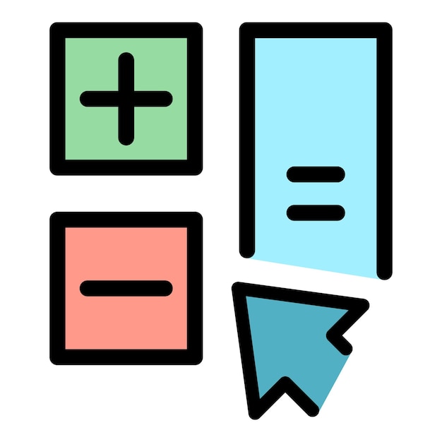 Premium Vector | Basic calculator icon outline basic calculator vector ... Premium Vector | Basic calculator icon outline basic calculator vector ...