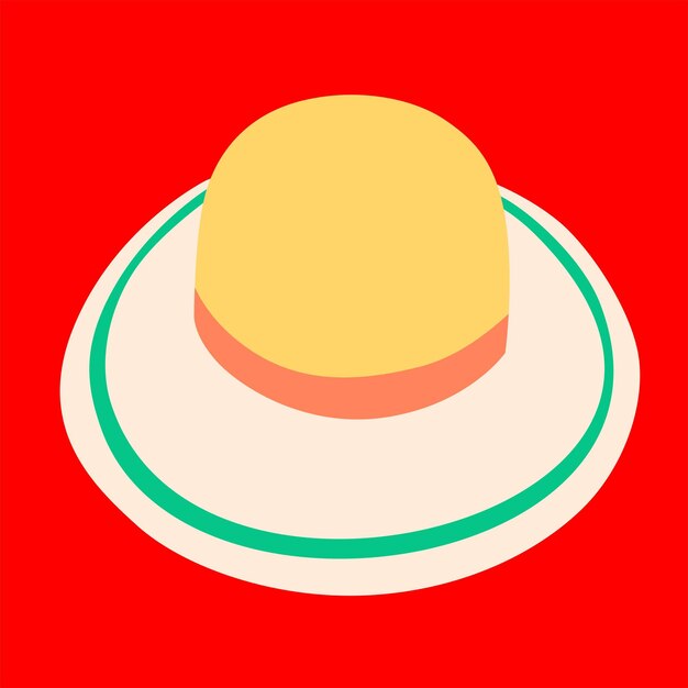 Premium Vector | Beach Hat Summer Vector Premium Vector | Beach Hat Summer Vector