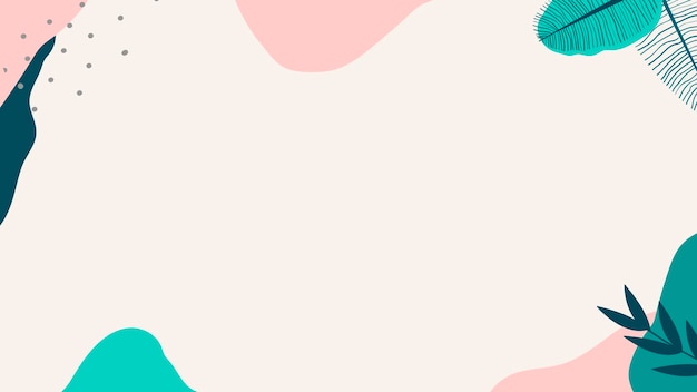 Premium Vector | Beige and green abstract botanical patterned ... Premium Vector | Beige and green abstract botanical patterned ...