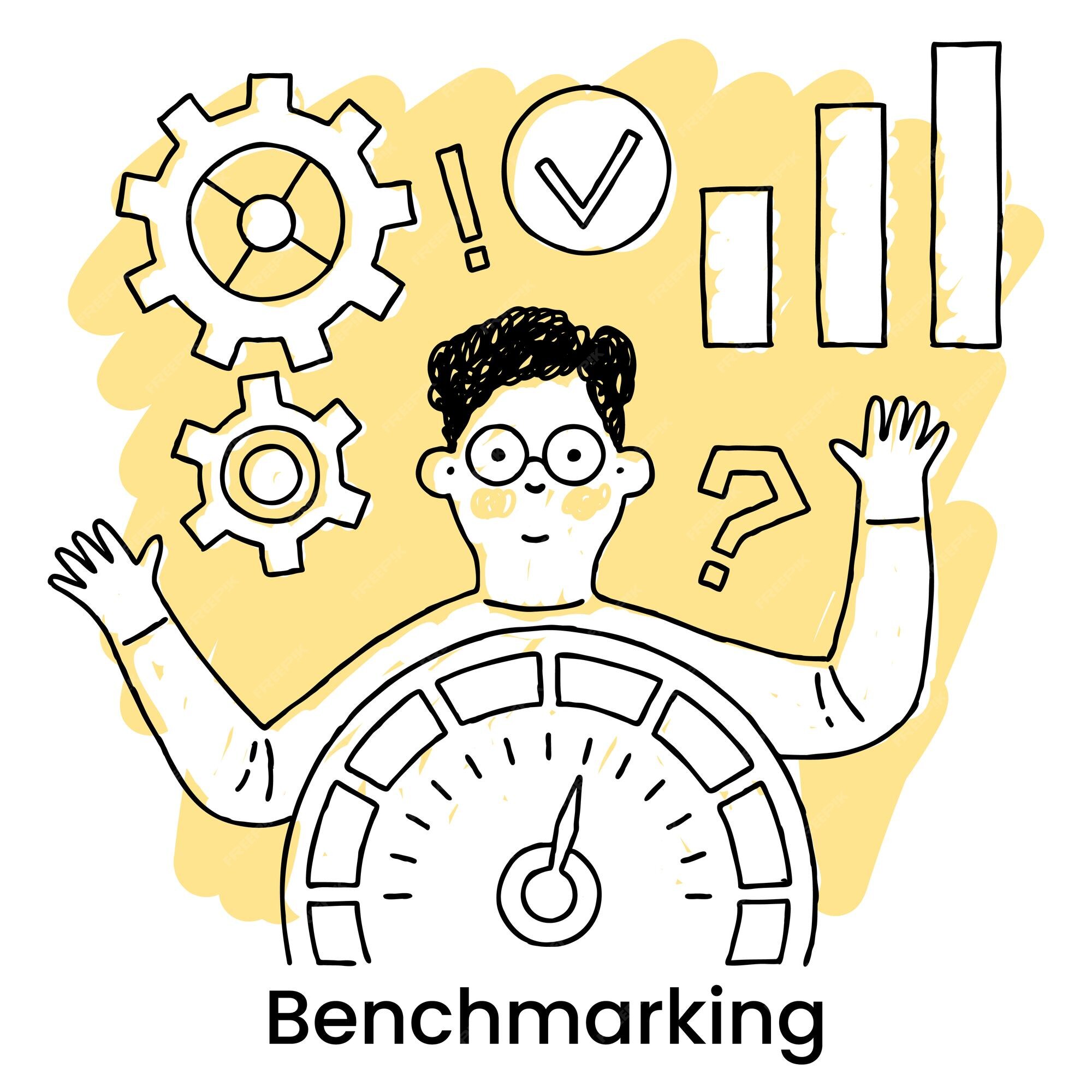 Premium Vector | Benchmarking concept Analysis of the effective ... Premium Vector | Benchmarking concept Analysis of the effective ...